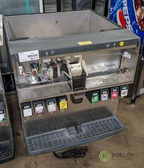 Servend MDH-60 8-Head Soda Dispensing Unit With Ice Dispenser - Roller ...