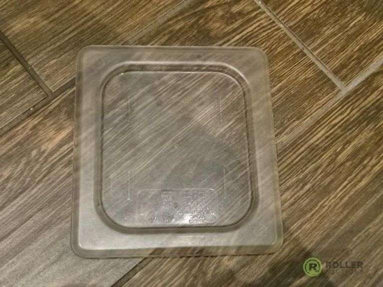 (10) Cambro 1/6 Pan Deep Plastic Cold Table Inserts With Lids - Roller ...