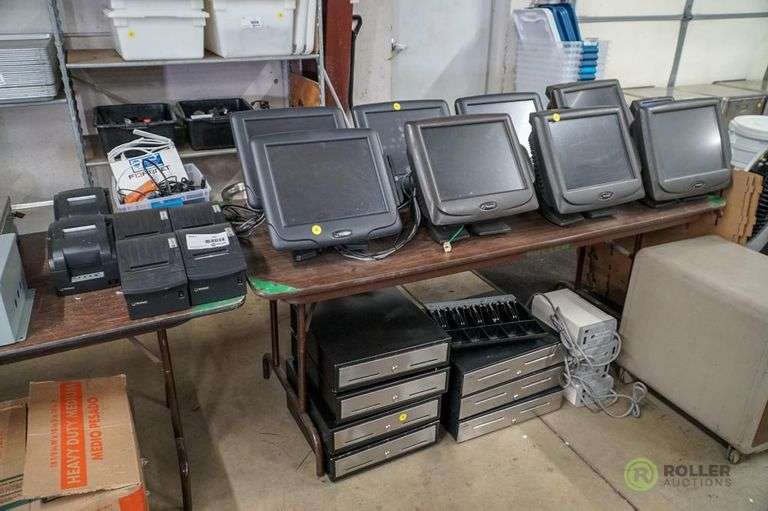 Radiant System POS System With Cash Drawers and Receipt Printers ...
