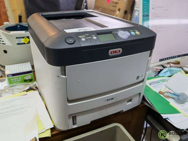 OKI C712 Printer - Roller Auctions