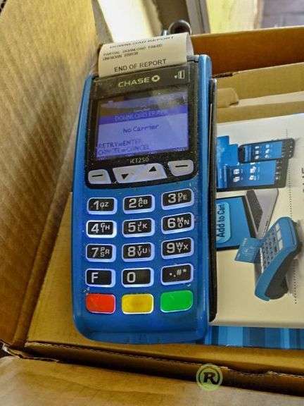 Chase Paymentech Credit Card Machine - Roller Auction