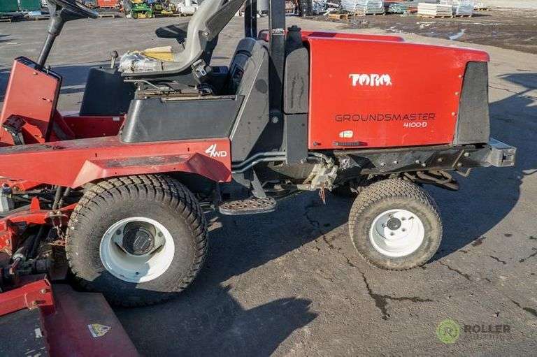 Toro Groundsmaster 4100-D Ride On Mower, 4-Cylinder Diesel, 129in Deck ...