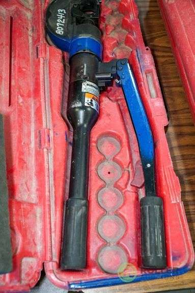 Burndy Y750HSXT Hydraulic Crimping Tool - Roller Auction