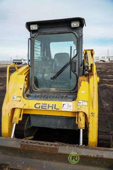 2008 Gehl CTL85 Crawler Skid Steer Loader, Enclosed Cab w/ Heat & A/C ...