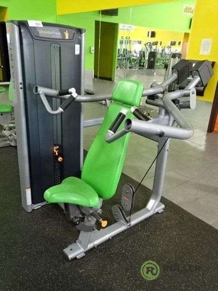 Matrix US-S23 Converging Shoulder Press Cable Machine, Dual Grip ...