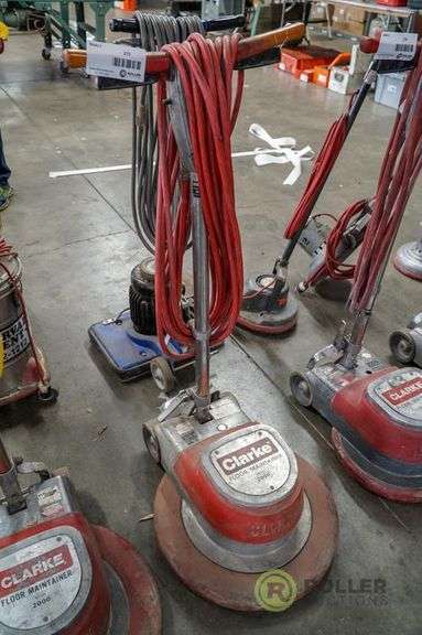 Clarke 2000 Floor Maintainer - Roller Auctions