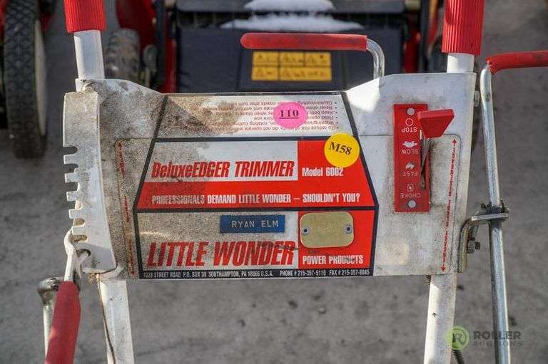 Little Wonder 6002 Deluxe Edger / Trimmer, Briggs & Stratton 3.5Hp Gas ...