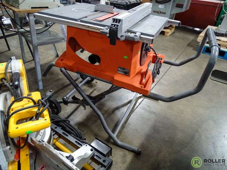 Ridgid R4513 10" Table Saw - Roller Auctions