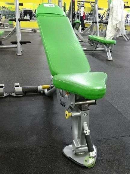 Hoist CF-3160/PS Super Flat / Incline Bench, 5-Position Back Rest, Rear ...