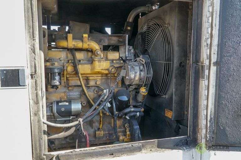 Colman CJ4T-6050 T/A Pull Behind Generator, John Deere Diesel, 60KW ...