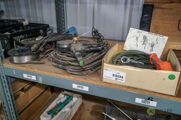 Caldo Mini Torch, Miller Spoolmatic 30A, Kel Arc Stitch Welder ...