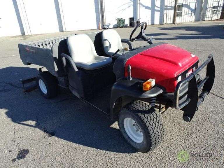 2010 Toro Workman MDX Utility Cart, Gas, Dump Bed, w/ Rahn Groomer ...
