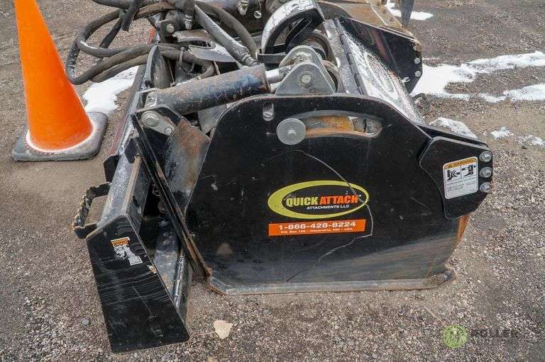 Quick Attach CP24 Hydraulic Asphalt Milling Attachment To Fit Skid ...