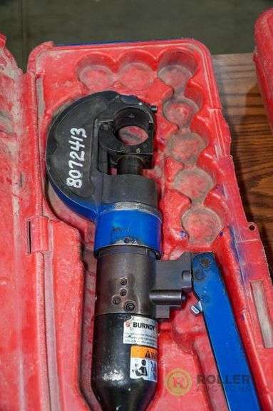 Burndy Y750HSXT Hydraulic Crimping Tool - Roller Auction