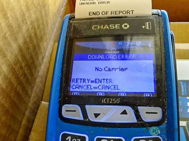 Chase Paymentech Credit Card Machine - Roller Auction