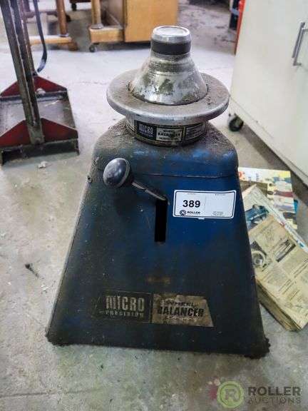 Micro Precision M-60 Wheel Balancer - Roller Auction