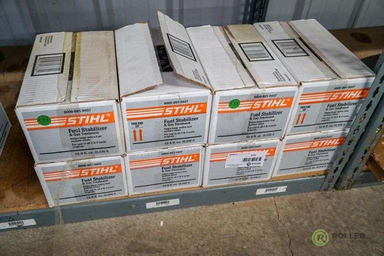 (8) 12-Packs of Stihl Fuel Stabilizer and Gas Treatment - Roller Auctions