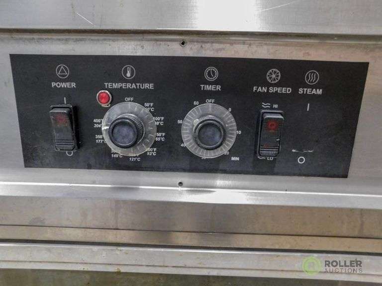 Nu Vu Combination Model Ub E5 5 Proofer Oven On Casters 3ph 208 230