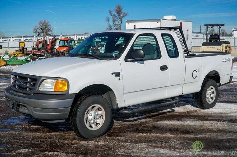 2004 FORD F150 XL 7700 4X4 SUPER CAB PICKUP, Triton 5.4L V8, Automatic ...