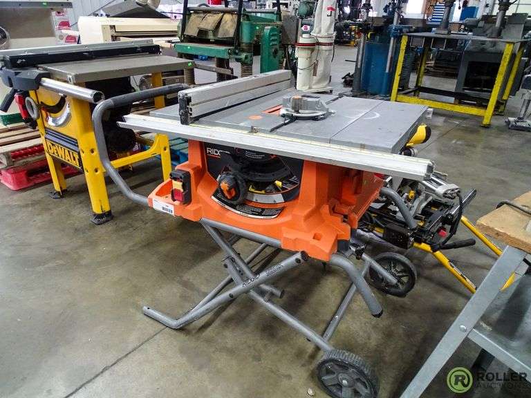 Ridgid R4513 10" Table Saw - Roller Auctions