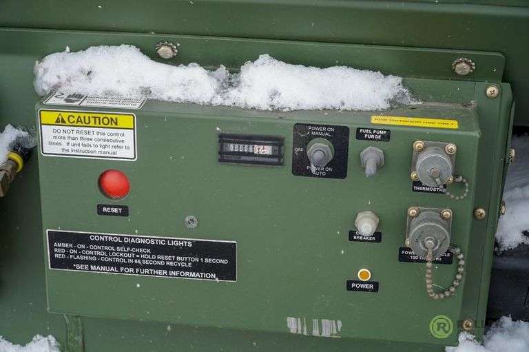 HDT MTH150 Military Tactical Skid Mounted Tent Heater, 120,000 BTU ...