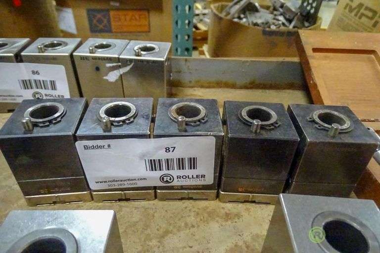 (5) System 3R Macro Mini Block Chucks - Roller Auctions