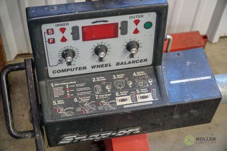 Snap On Computer Wheel Balancer - Roller Auctions