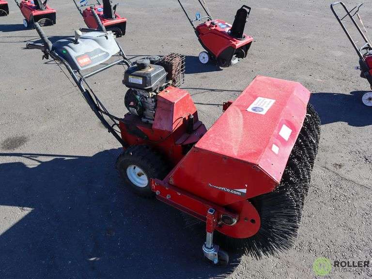 Toro Walk Behind Gas Powered Broom, Kohler Engine, 39" Broom - Roller Auctions