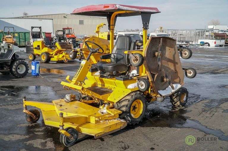 Howard Price 1280 Ride On Commercial Bat Wing Mower, 4-Cylinder Diesel ...