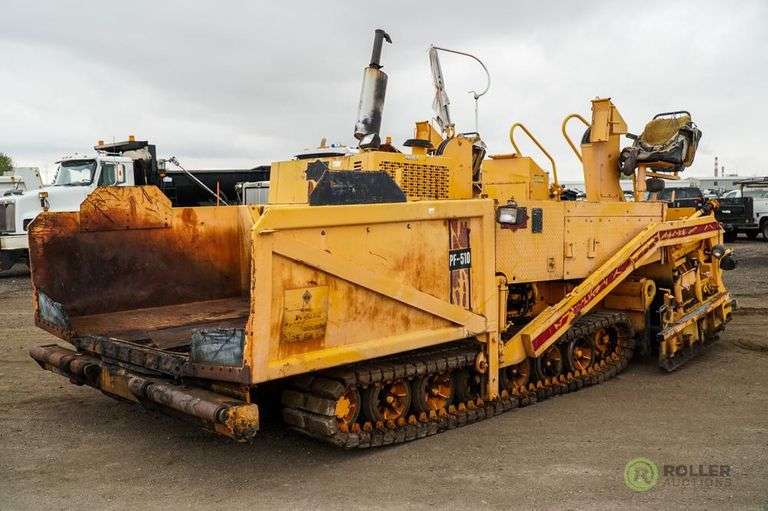 Blaw-Knox PF-510 Crawler Asphalt Paver, John Deere Diesel, 10'-18 ...