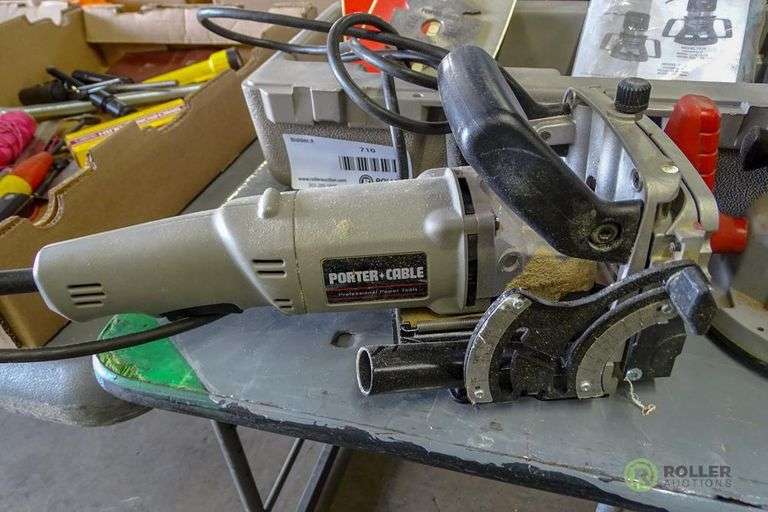 Porter Cable 557 Plate Joiner With (2) Blades, Porter Cable 399 Router ...