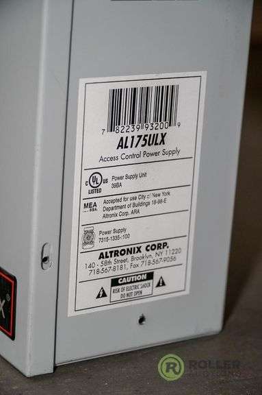 Altronix AL175ULX Quad Processor - Roller Auctions