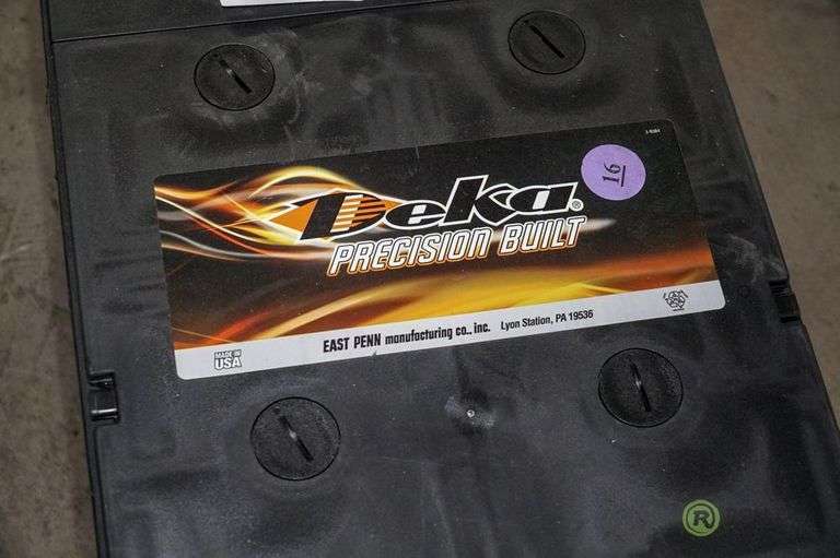 Deka 908DFT978 Precision Built Battery - Roller Auctions