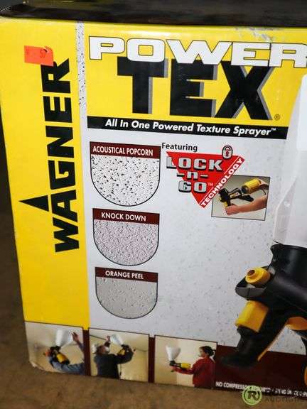 Wagner Power Tex Powered Texture Sprayer - Roller Auctions