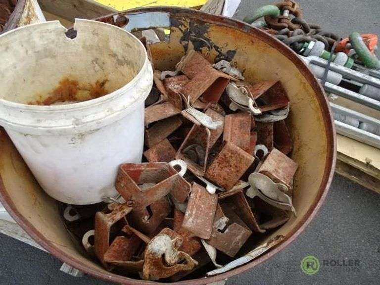 Pallet of Assorted Jahn Concrete Form Clamps, A-Clamp and Wedge ...