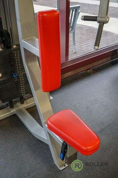 Precor Icarian 505 Pec Fly / Rear Delt Cable Machine, Adjustable Seat ...