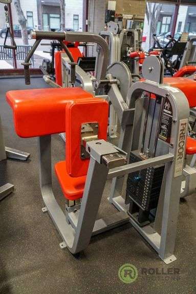 Precor Icarian 210 Flat Tricep Extension Cable Machine - Roller Auctions