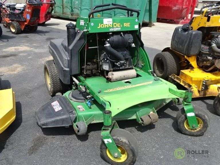 John Deere 657A Quik Trak 52in Ride On Stander Mower, 23Hp Gas Engine ...