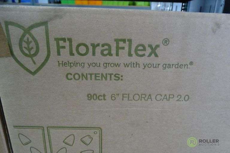 (6) Boxes of Flora Flex 90-Count, 6in Flora Caps and Assorted Flora ...