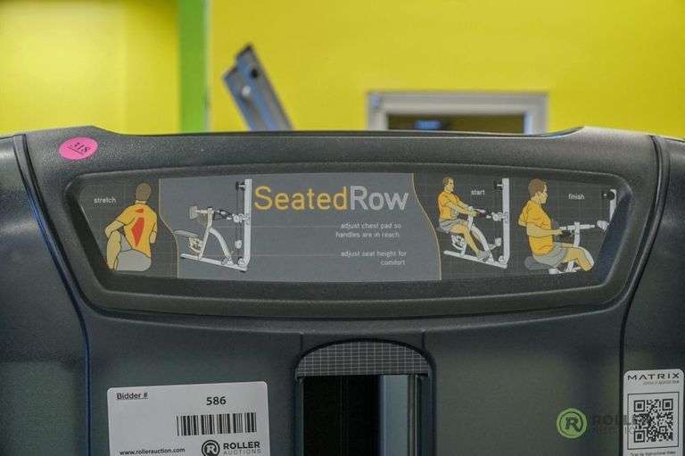 Matrix VS-S34 Diverging Seated Row Cable Machine, 2-Way Adjustable ...