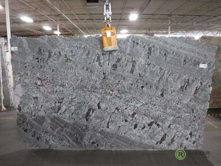 Arara Blue Granite, Polished 3CM, 116 X 61, 49-Sf - Roller Auctions