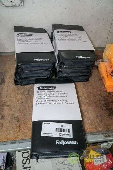 (7) Fellowes 55-Piece Computer Tool Kits - Roller Auctions