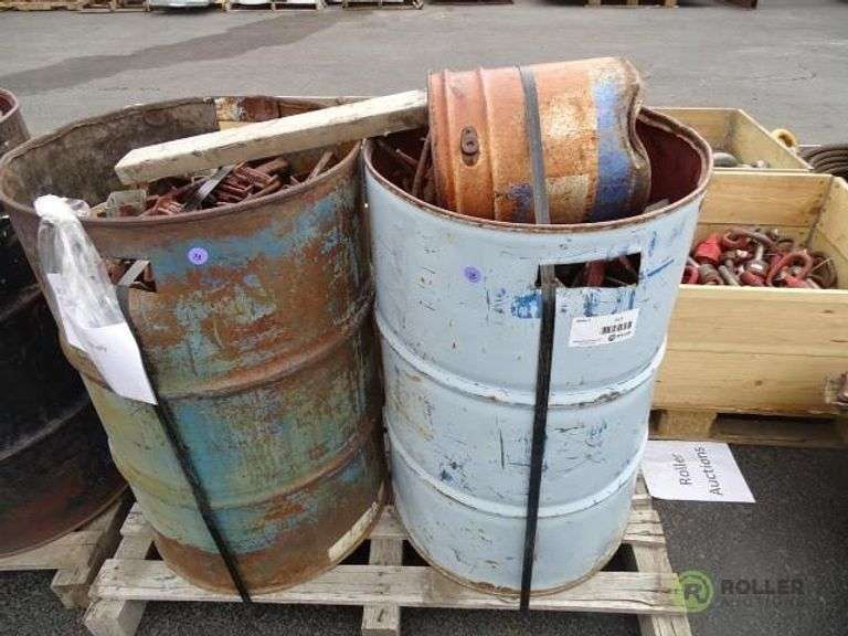 Pallet of Assorted Steel-Ply Concrete Form Clamps, Whaler and Stiff ...
