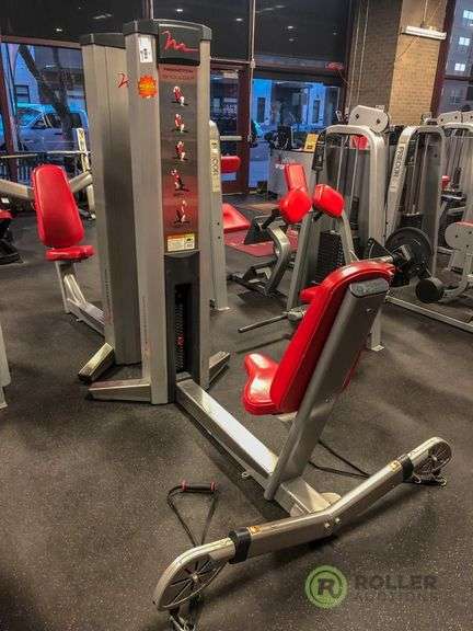 Free Motion Shoulder Press Cable Machine - Roller Auctions