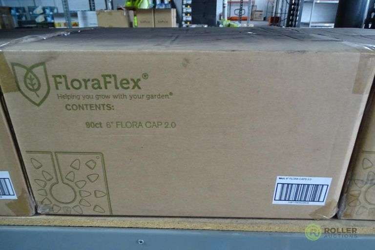 (6) Boxes of Flora Flex 90-Count, 6in Flora Caps and Assorted Flora Flex Caps - Roller Auctions