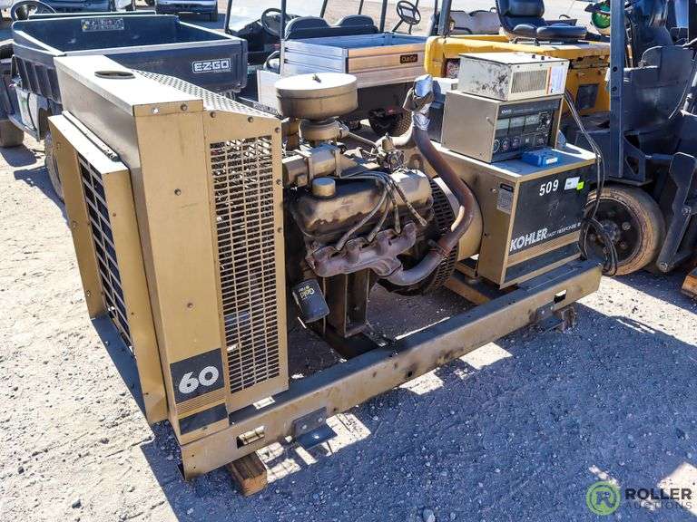Kohler 60KW Skid Mounted Generator, Natural Gas Engine, Fast Response ...