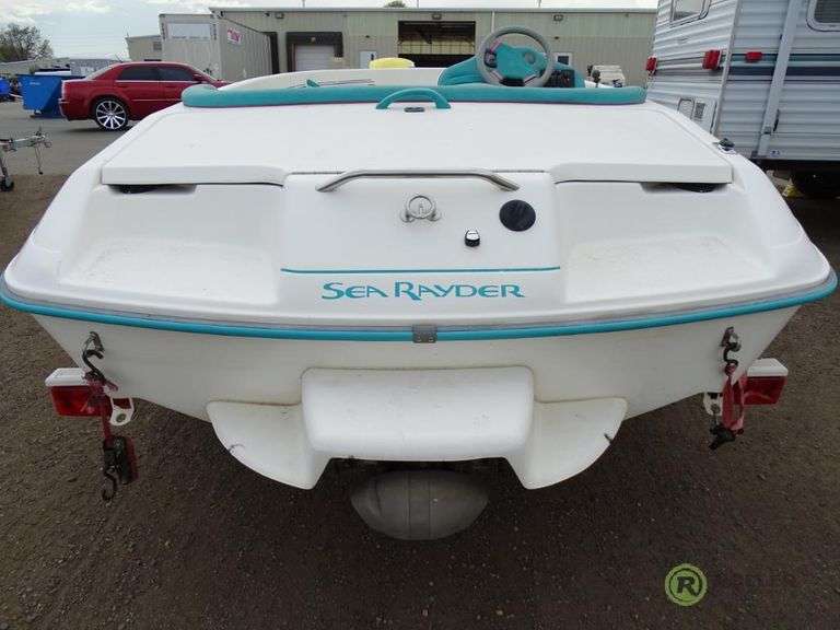 Sea Ray Sea Rayder Boat, Mecury Sport-Jet Engine, S/N: SERR3227B494 ...