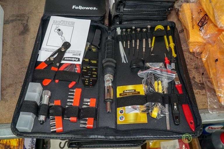 (7) Fellowes 55-Piece Computer Tool Kits - Roller Auctions