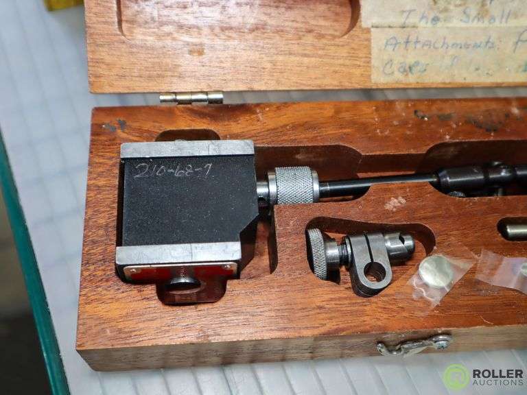 Starrett 657 Magnetic Base Indicator and Starrett 0.01" Indicator ...