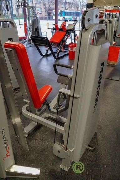 Precor Chest Press Cable Machine - Roller Auctions